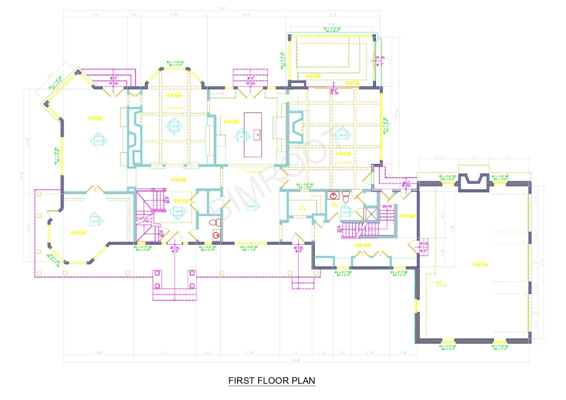 Architectural 2D Drafting - Bimroot